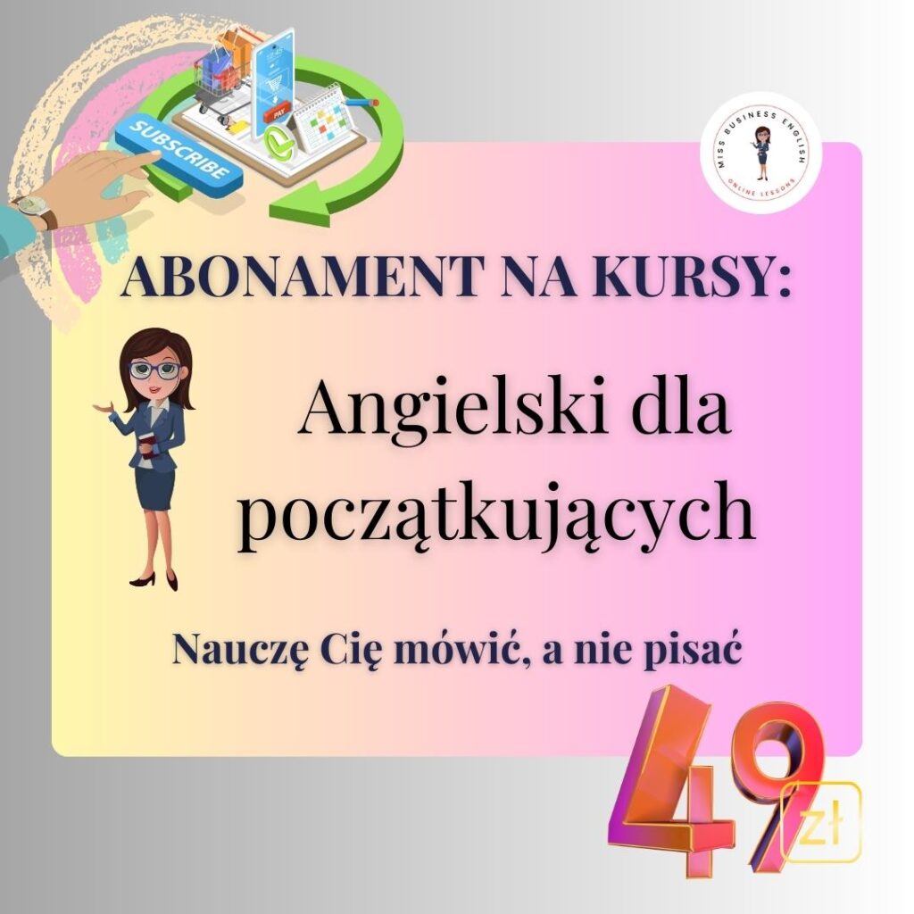 Kurs video Jak nauczyć się mówić o przeszłości? Past Simple - Miss Business English